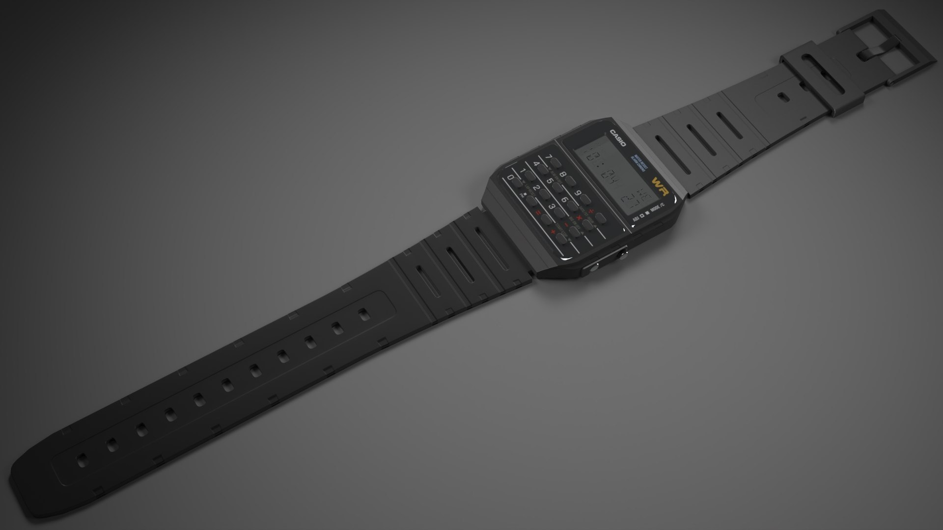 Casio Calculator Wrist Watch CA-53W 3D Model - TurboSquid 2237515