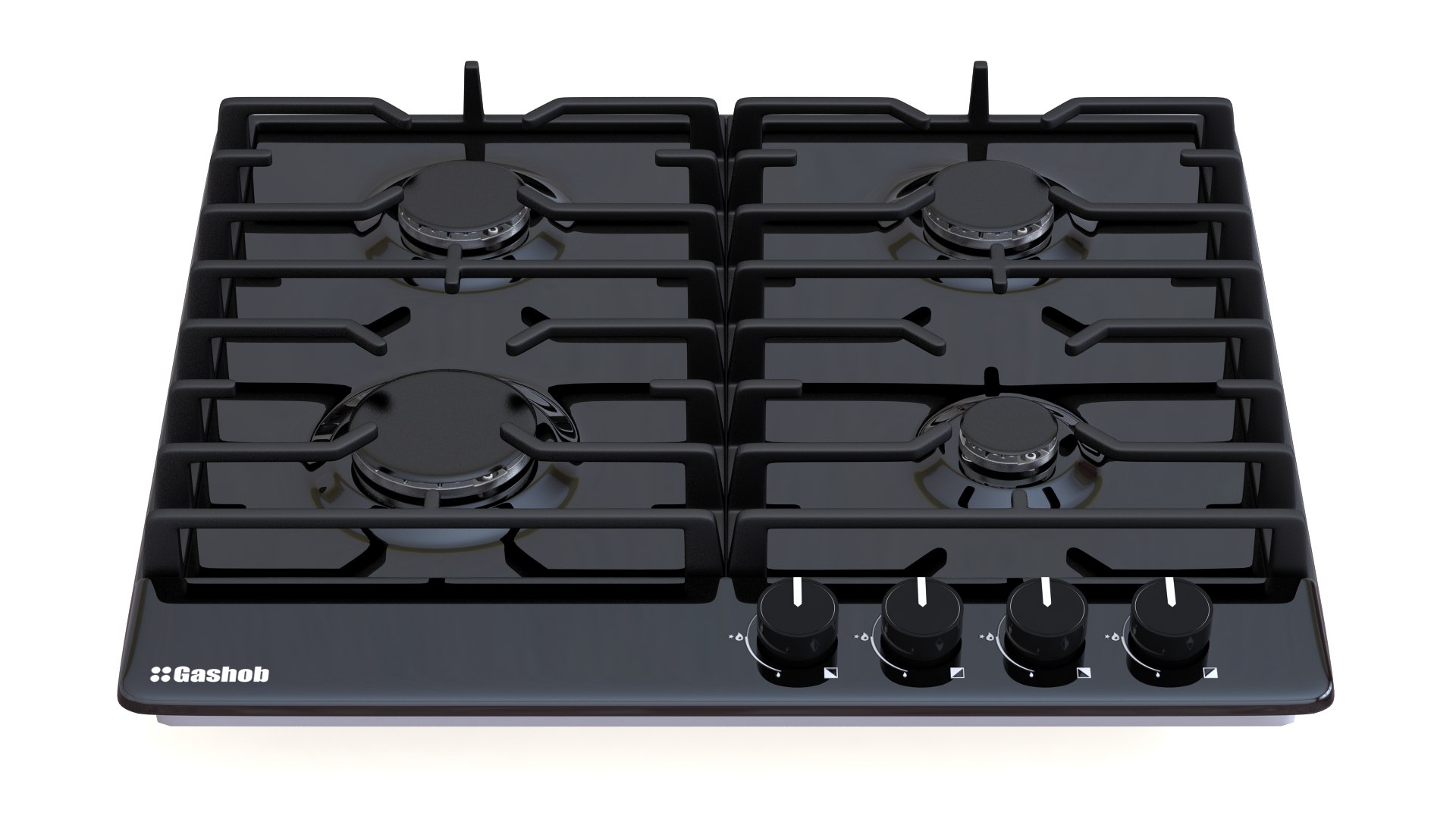 3D Gas Hob Model - TurboSquid 1545873