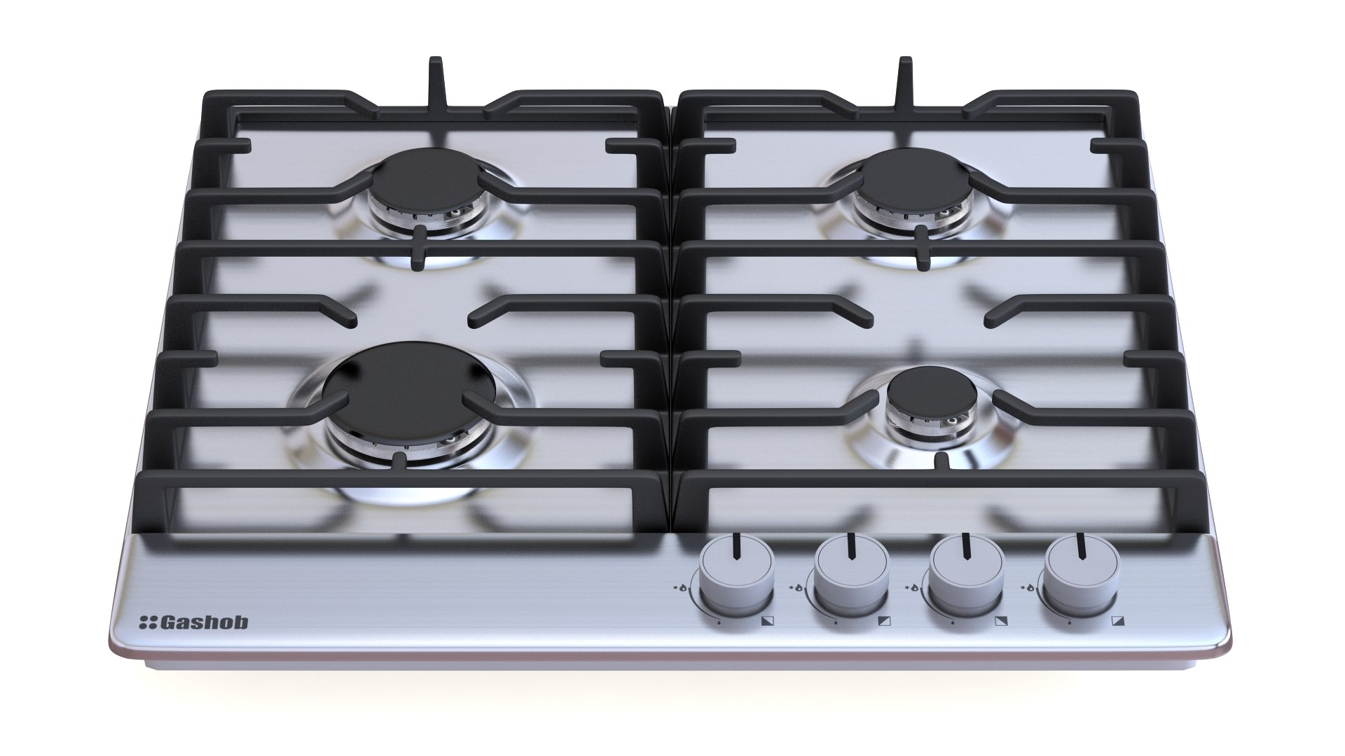 3D Gas Hob Model - TurboSquid 1545873