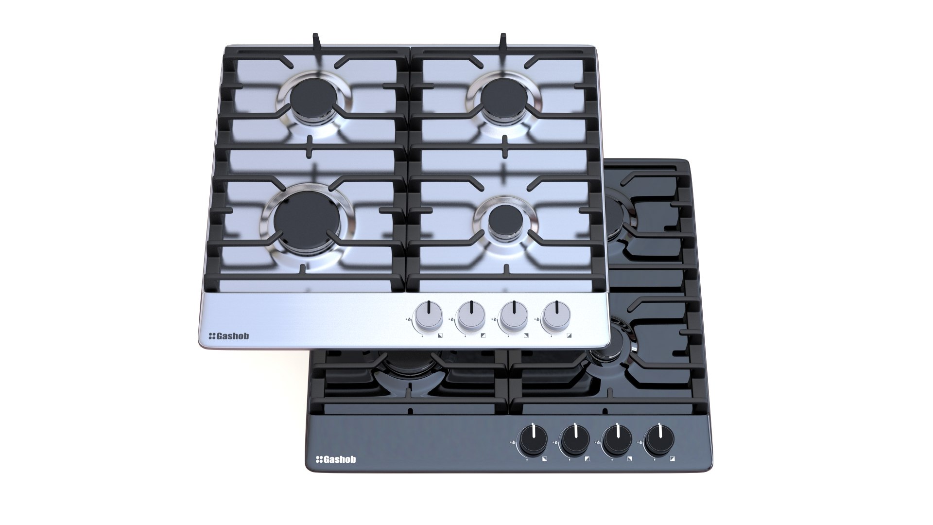 3D Gas Hob Model - TurboSquid 1545873
