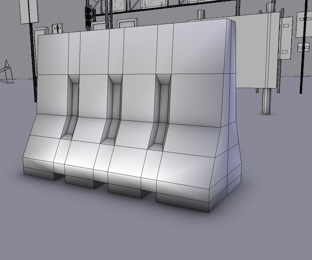 Street Element Architectural 3D Model - TurboSquid 1398085