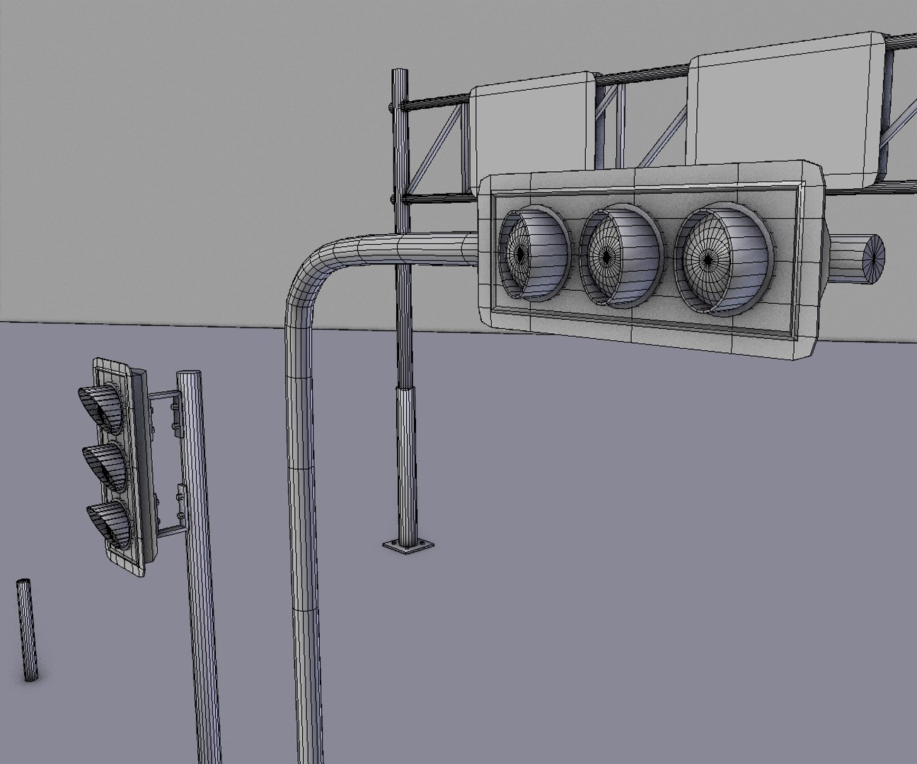 Street Element Architectural 3D Model - TurboSquid 1398085