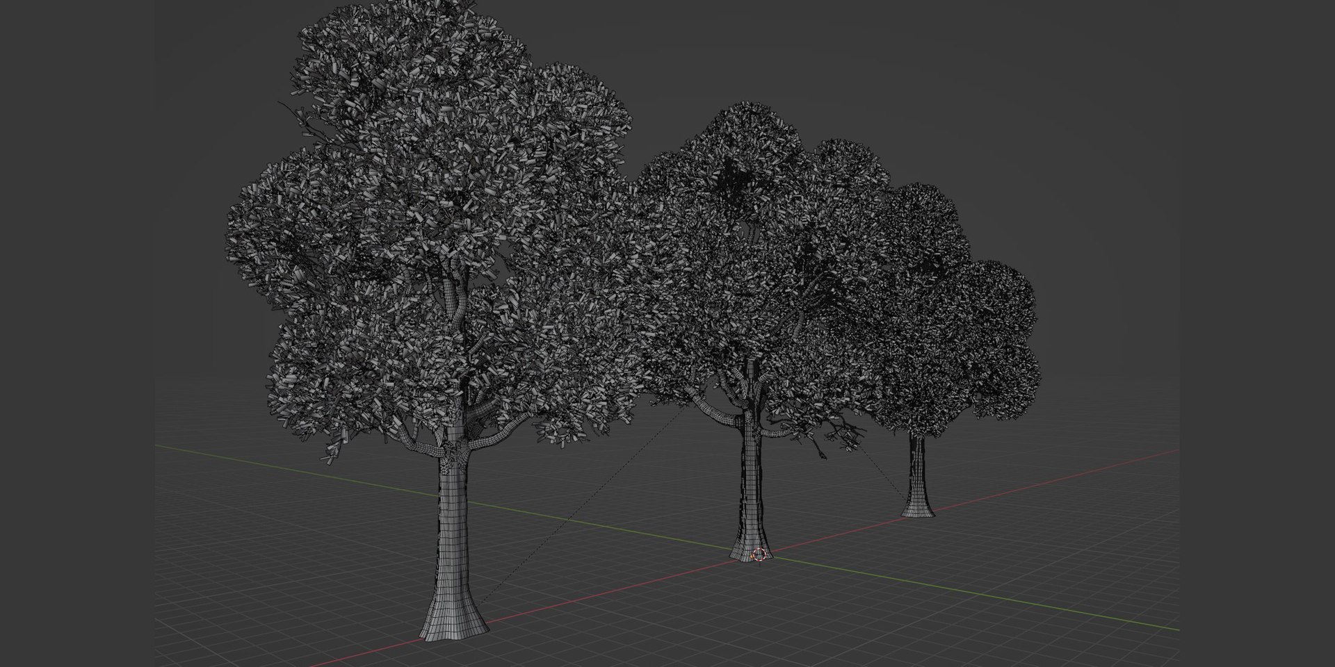 3D Model Outdoor Trees Collection Vol 93-Blender - TurboSquid 2133036