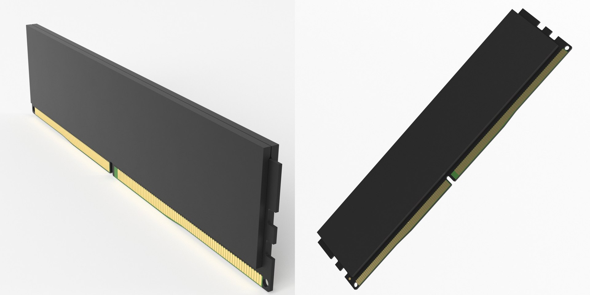 3D DDR5 RAM memory module 2 - TurboSquid 1792951