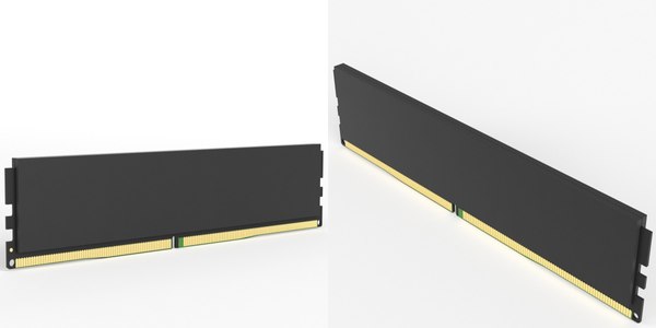 3D DDR5 RAM memory module 2 - TurboSquid 1792951