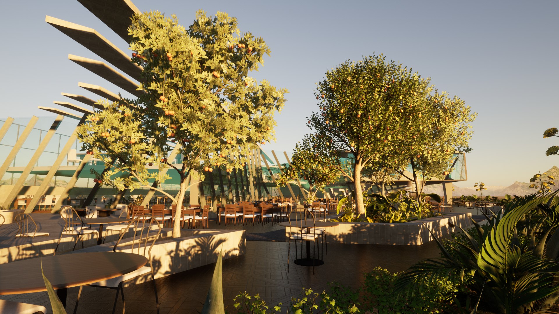 Revit Restaurant 3D Model - TurboSquid 1413978