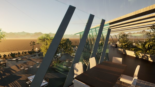 Revit restaurant 3D model - TurboSquid 1413978