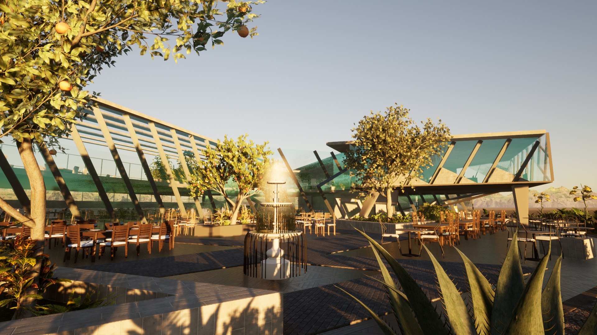 Revit Restaurant 3D Model - TurboSquid 1413978