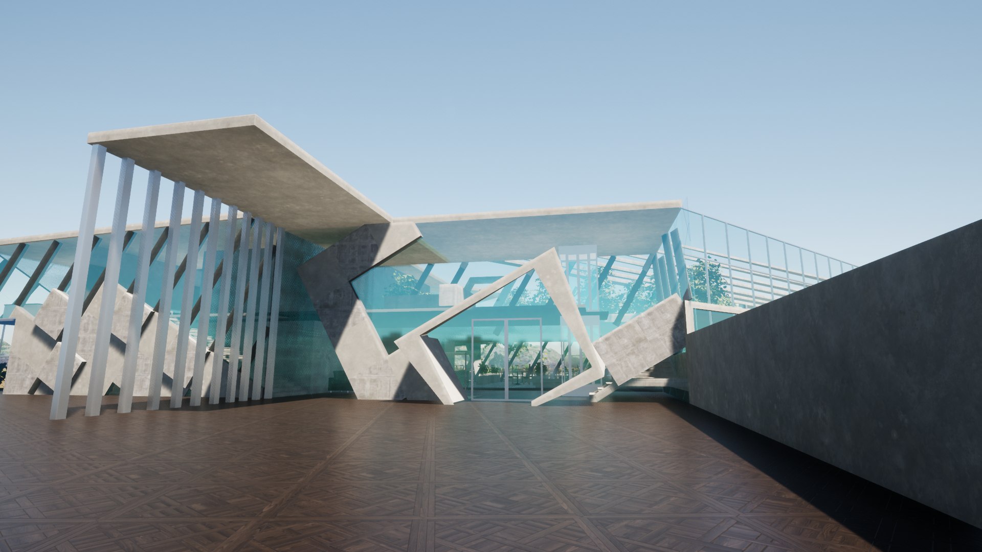 Revit Restaurant 3D Model - TurboSquid 1413978