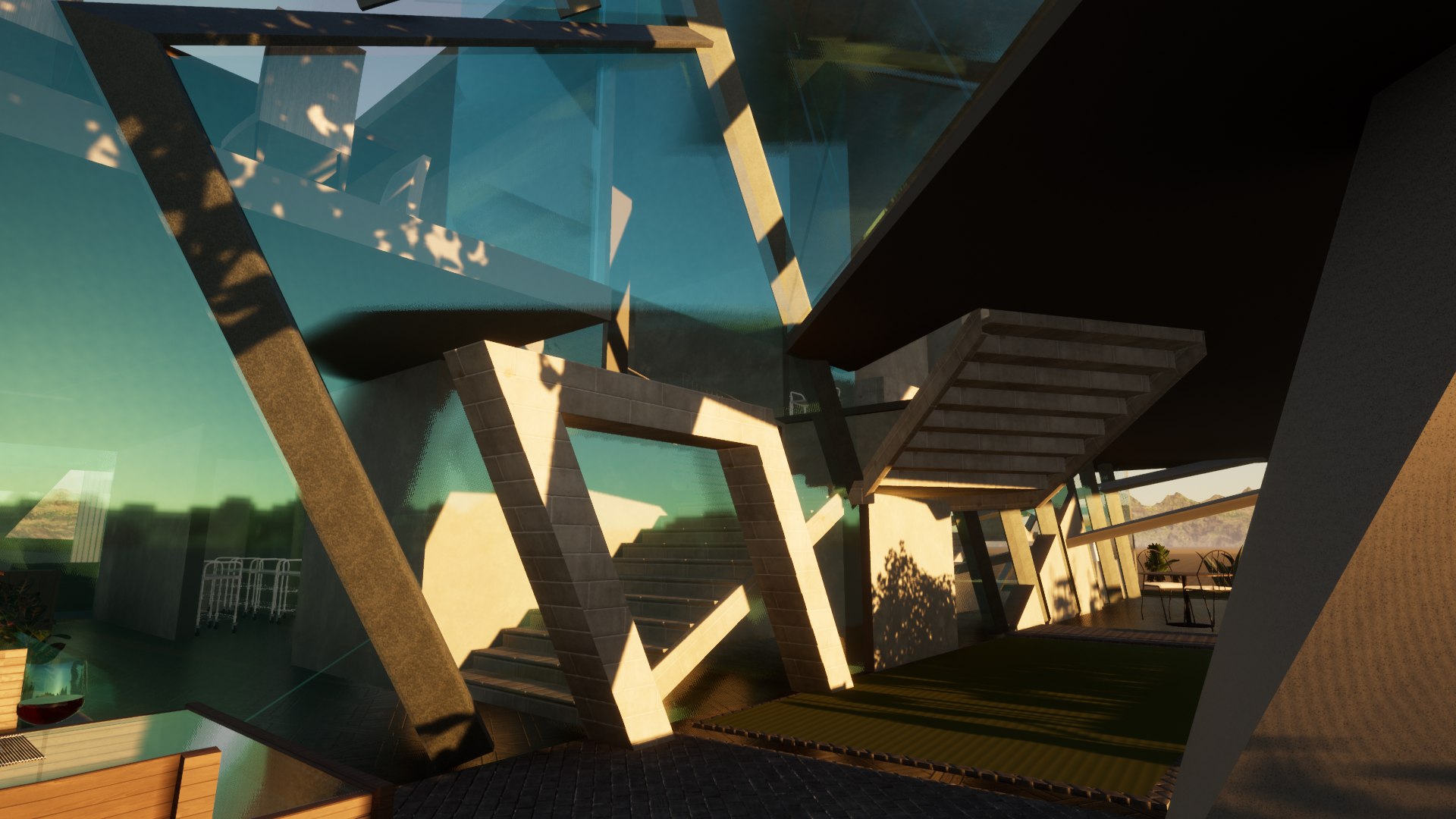 Revit Restaurant 3D Model - TurboSquid 1413978