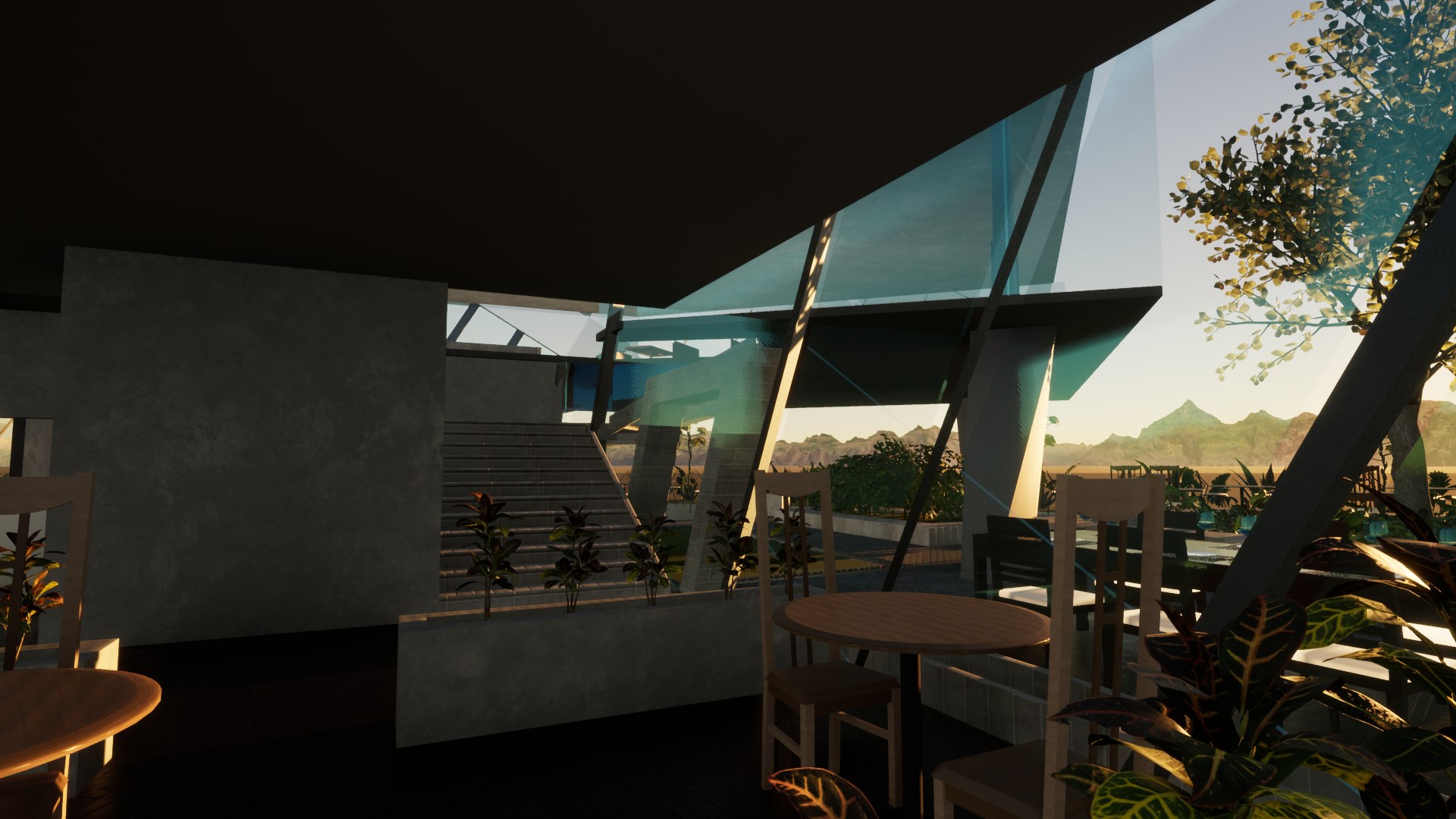 Revit Restaurant 3D Model - TurboSquid 1413978