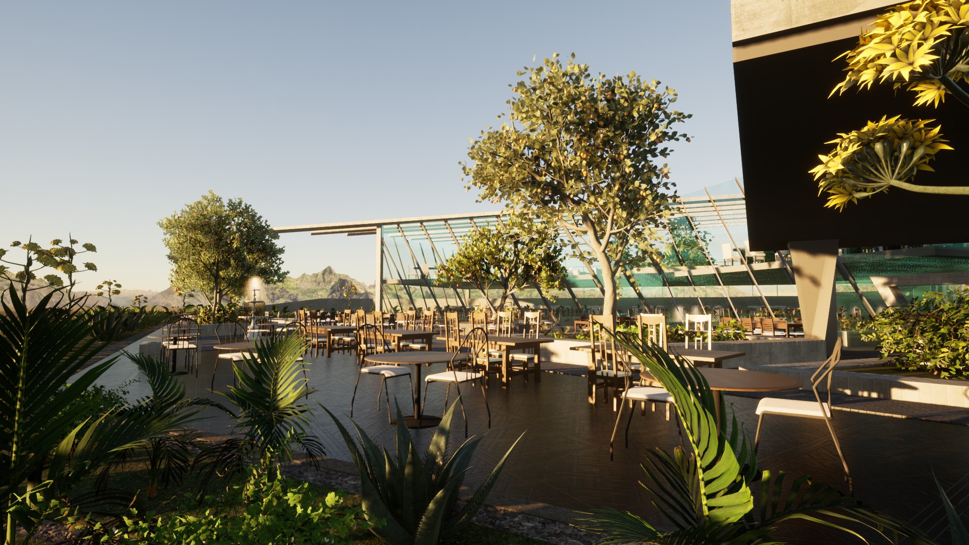 Revit Restaurant 3D Model - TurboSquid 1413978