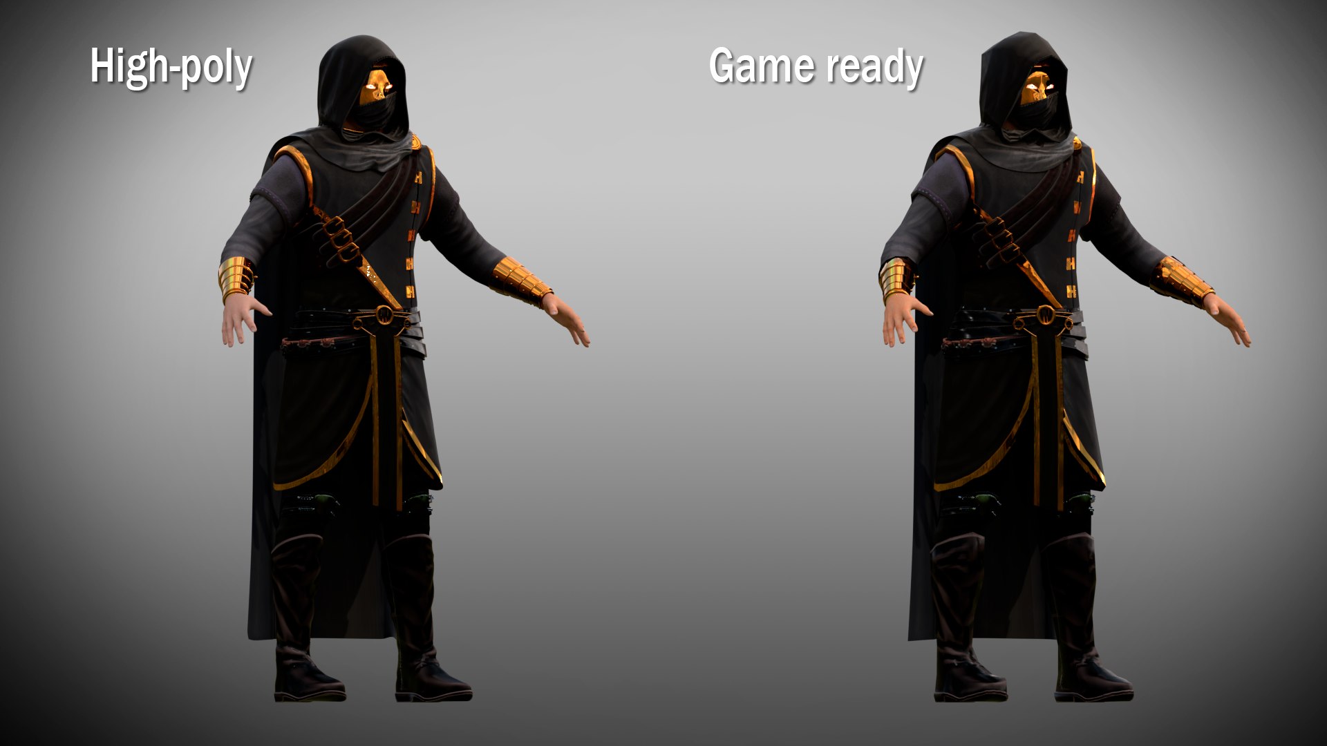 3D Assassin Character - TurboSquid 1439067