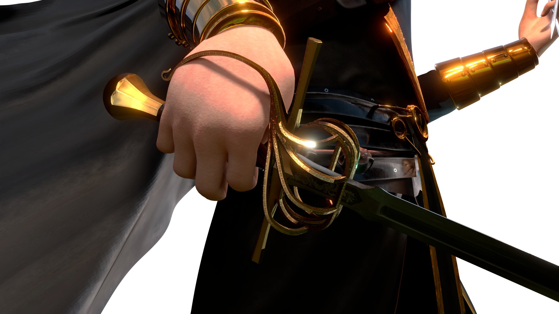 3D Assassin Character - TurboSquid 1439067