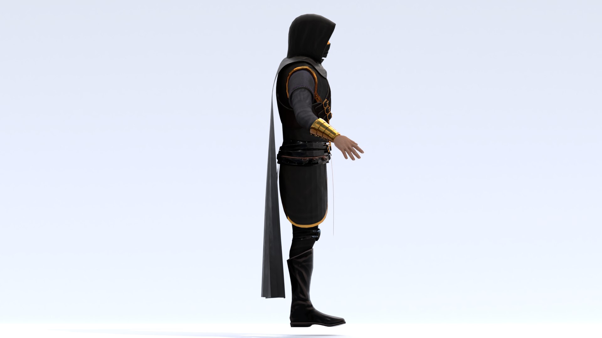 3D Assassin Character - TurboSquid 1439067