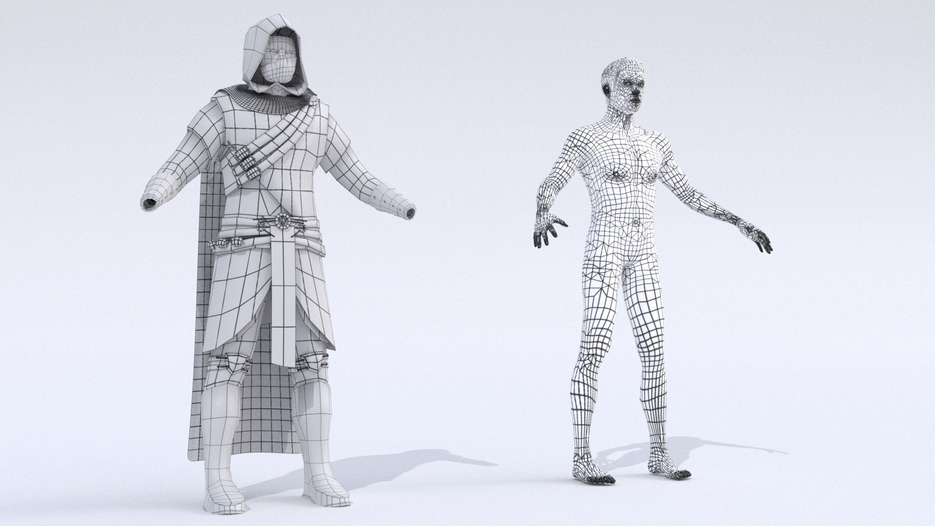 3D Assassin Character - TurboSquid 1439067
