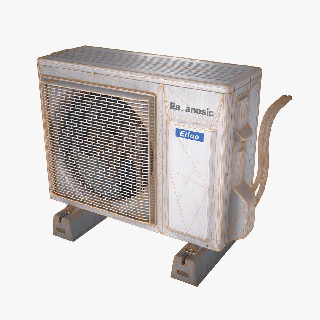 Japanese Air Conditioner - CUX637 3D Model - TurboSquid 2117388