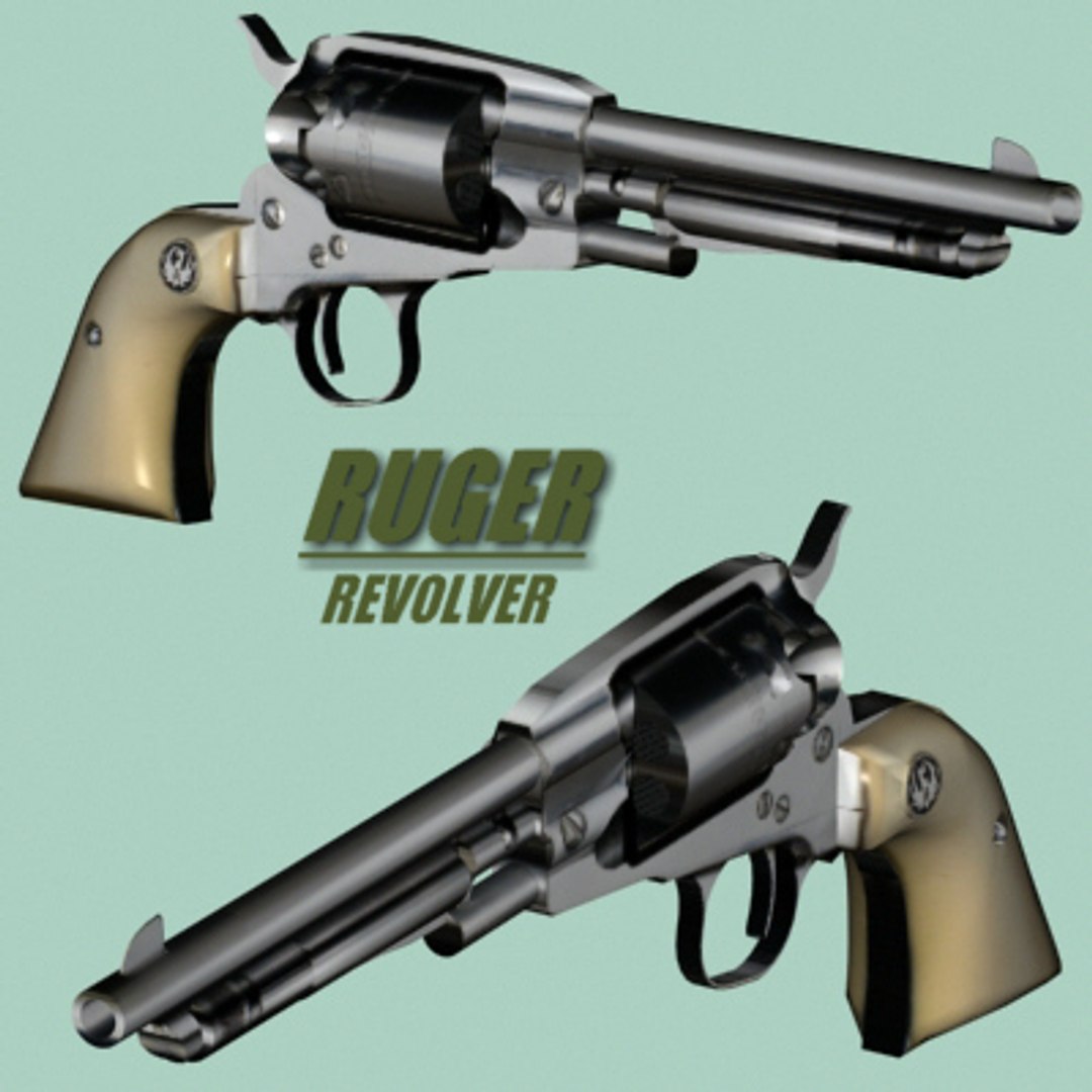 ruger revolver 3d 3ds