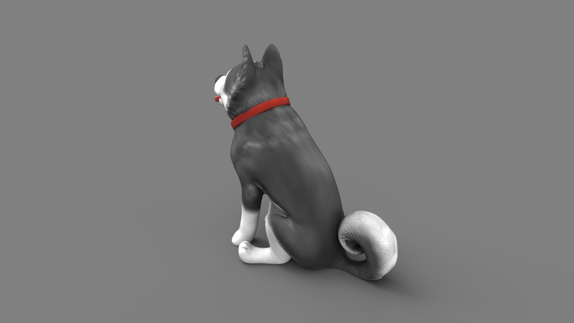 3D Cartoon Dog Sitting Animations - TurboSquid 1560950