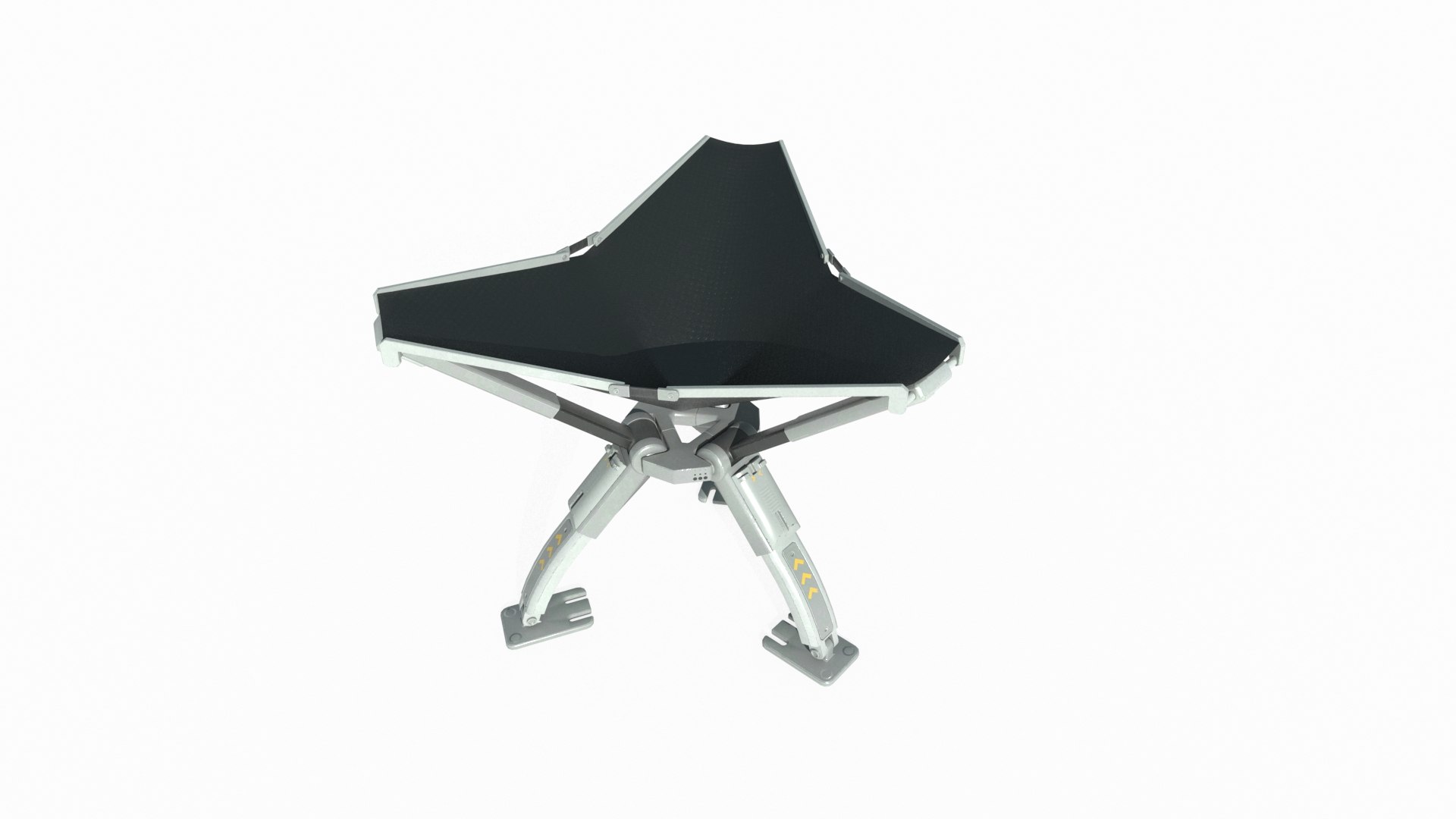 3D Future Sci-fi Solar Panels Model - TurboSquid 2199345