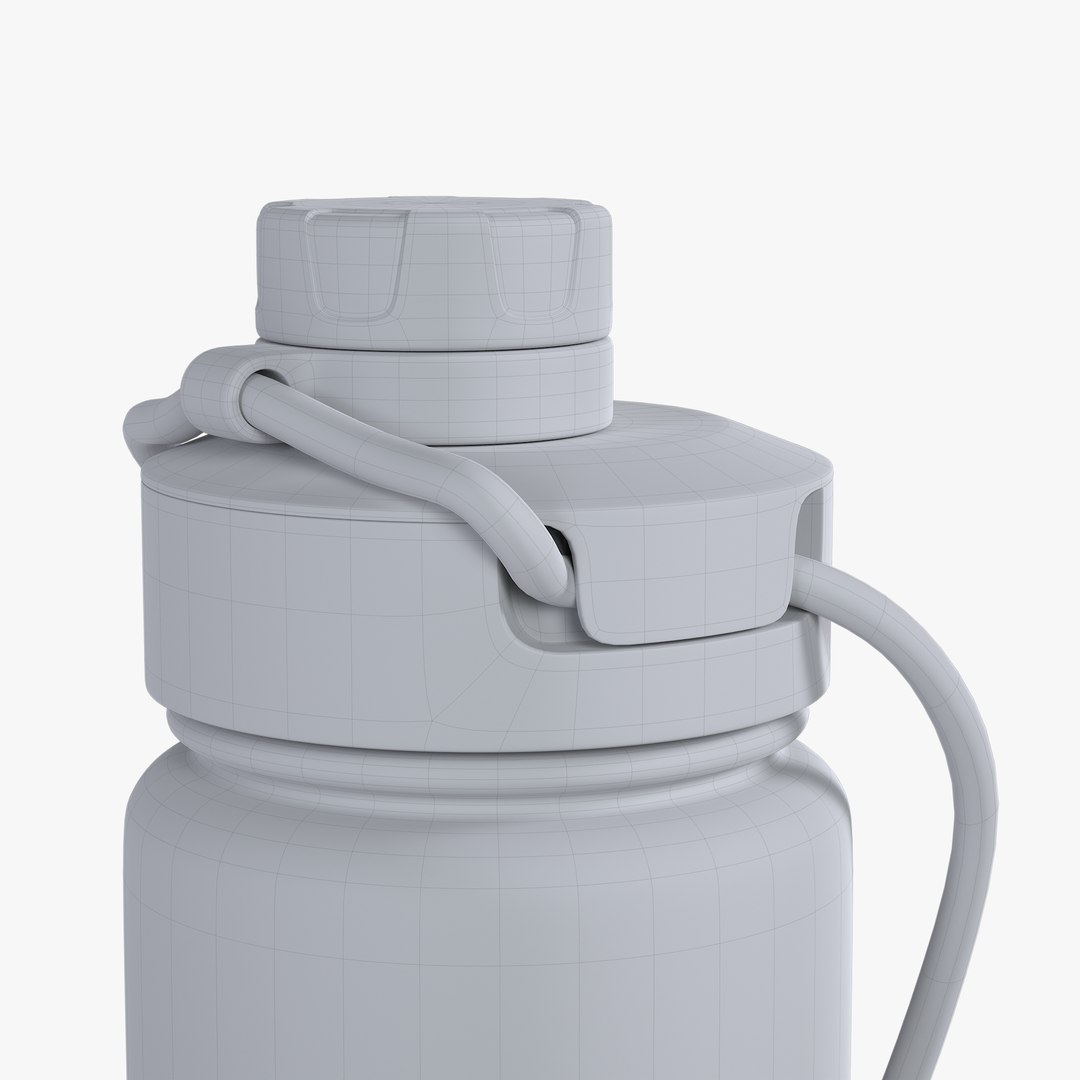 Water Bottle 3D Model - TurboSquid 2158155