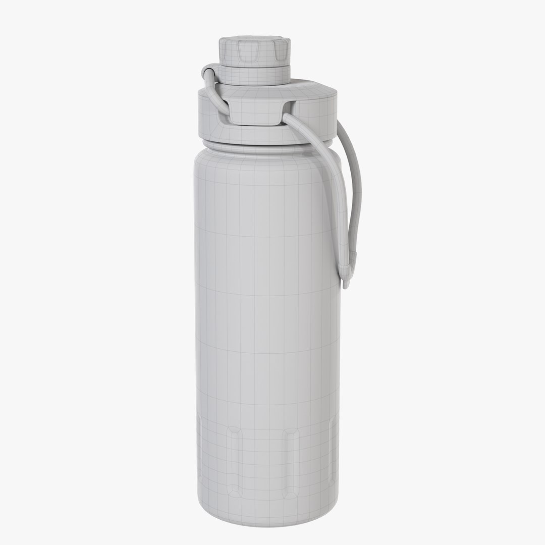 Water Bottle 3D Model - TurboSquid 2158155