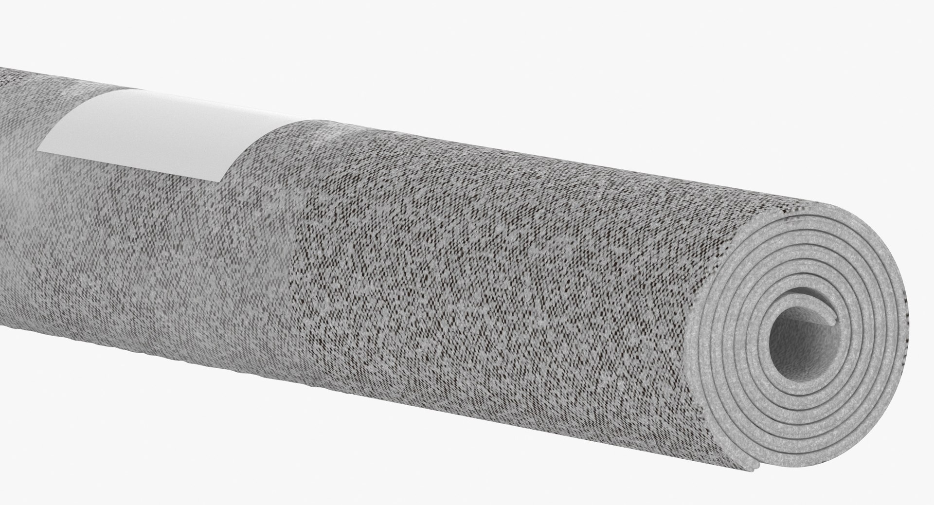 Rolled Rug Blank And Generic Label(1) 3D Model - TurboSquid 2071101