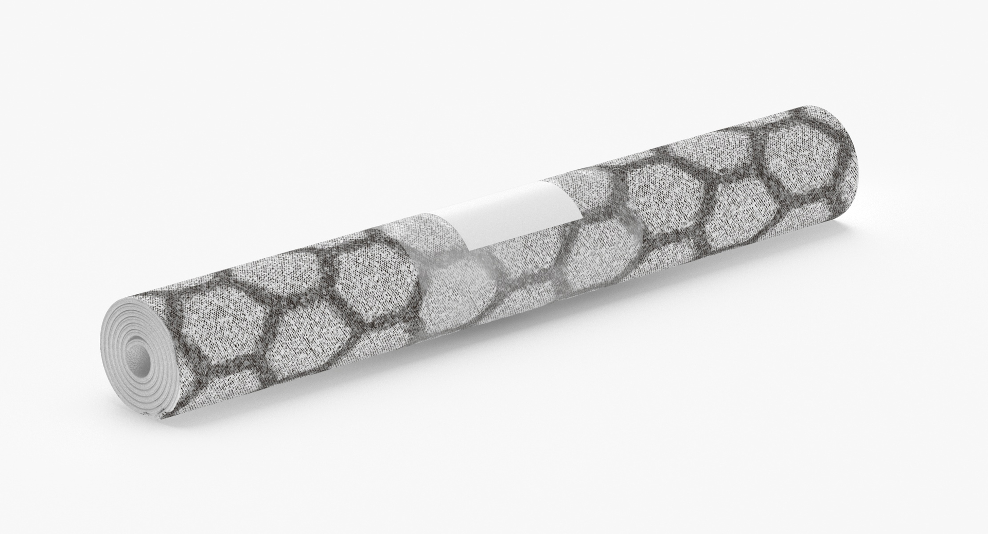 Rolled Rug Blank and Generic Label 3D model - TurboSquid 2071101