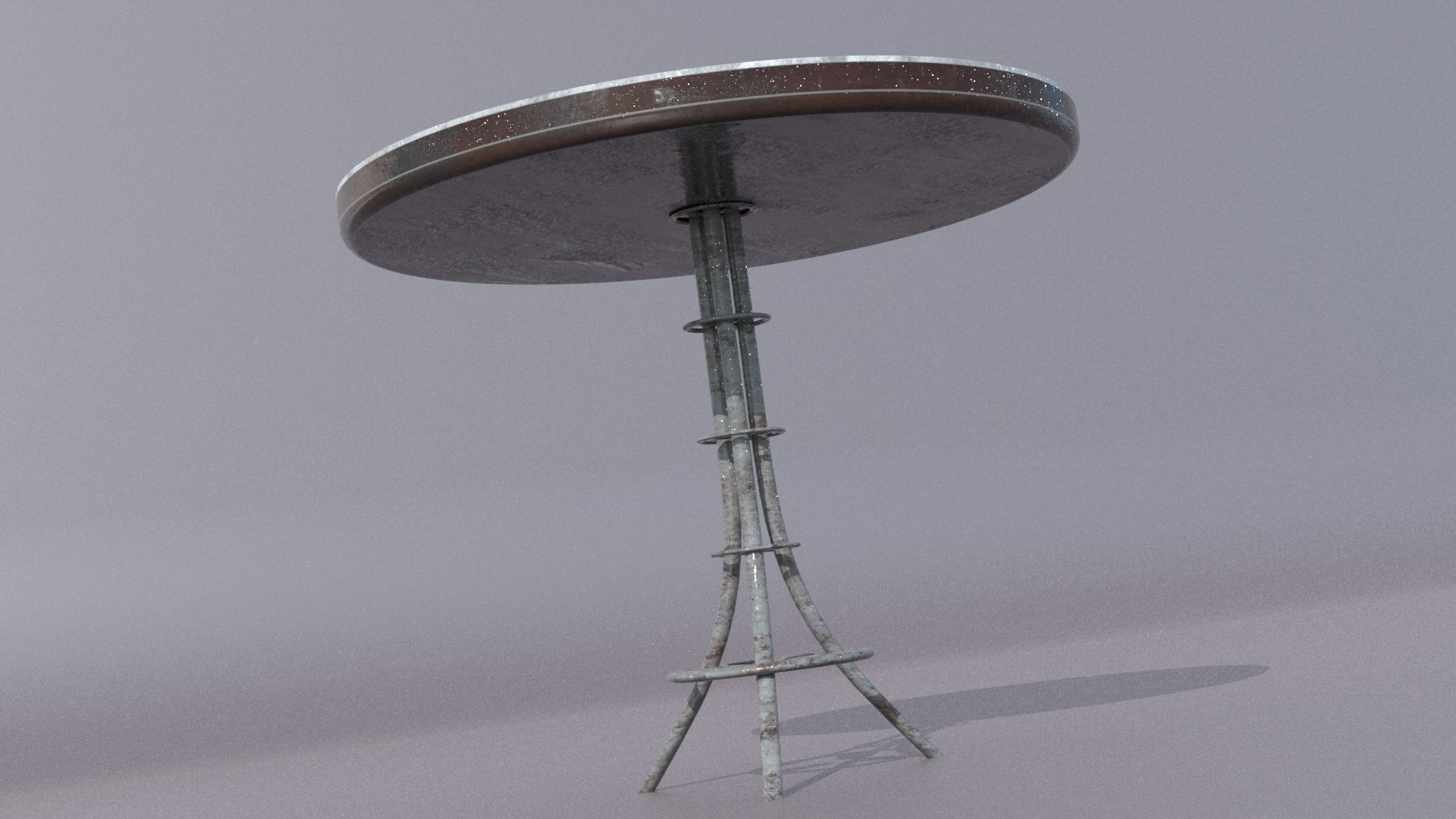 3D Old Scratchy Table Model - TurboSquid 1169452