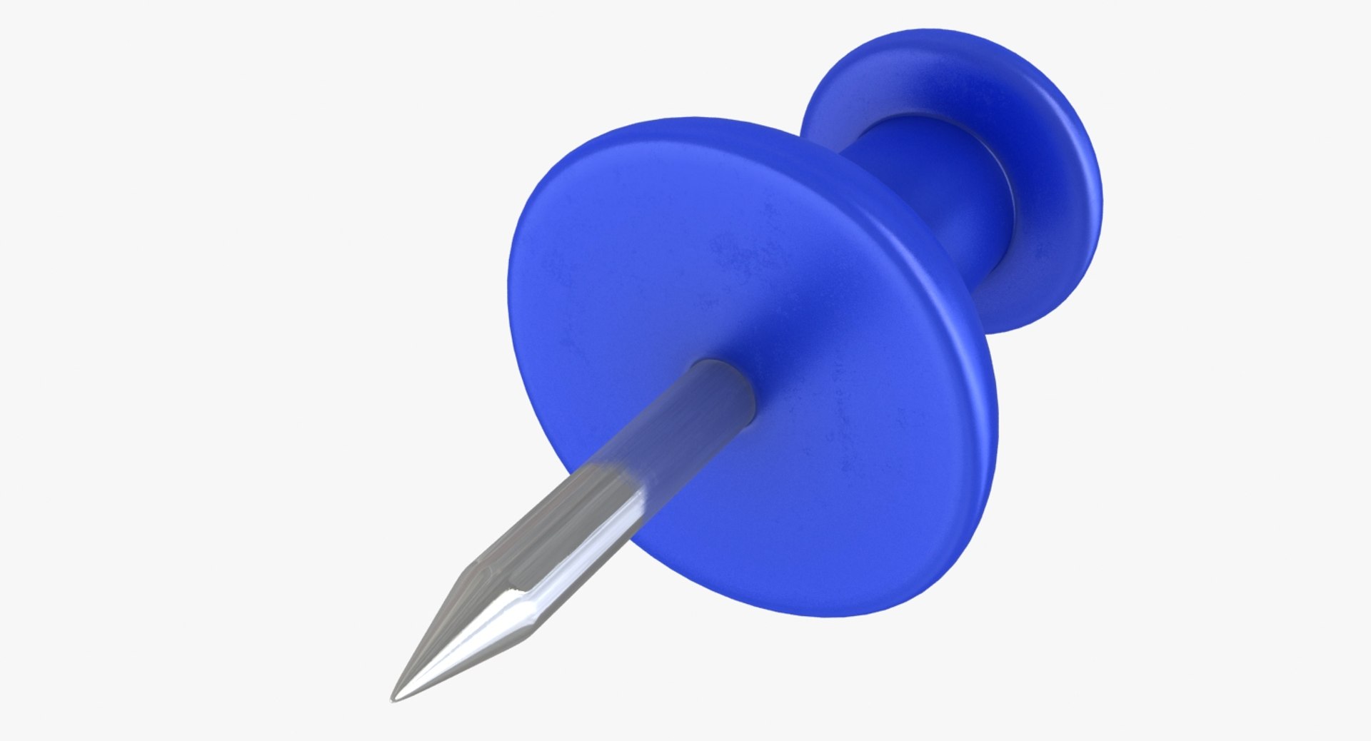 3D push pin color 2 model - TurboSquid 1251136