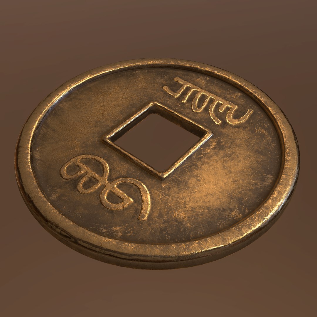 Chinese Coins Square Hole