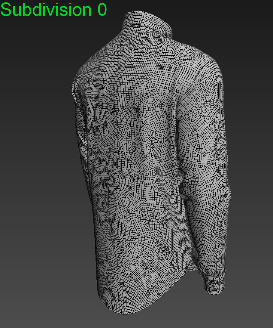 shirt s 3d model