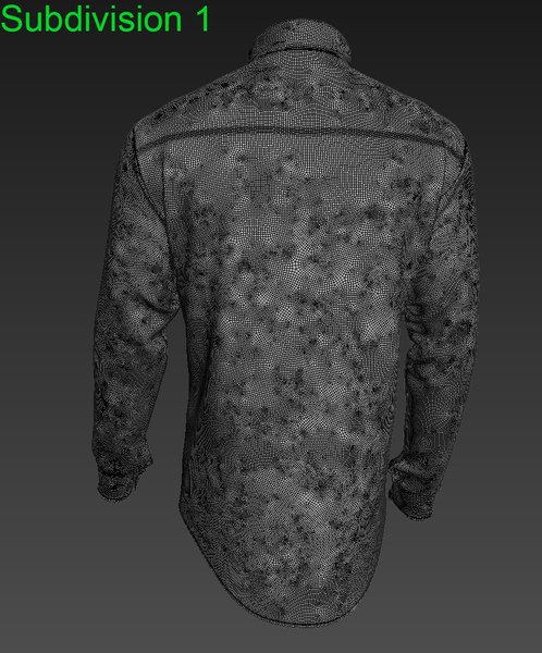 shirt s 3d model