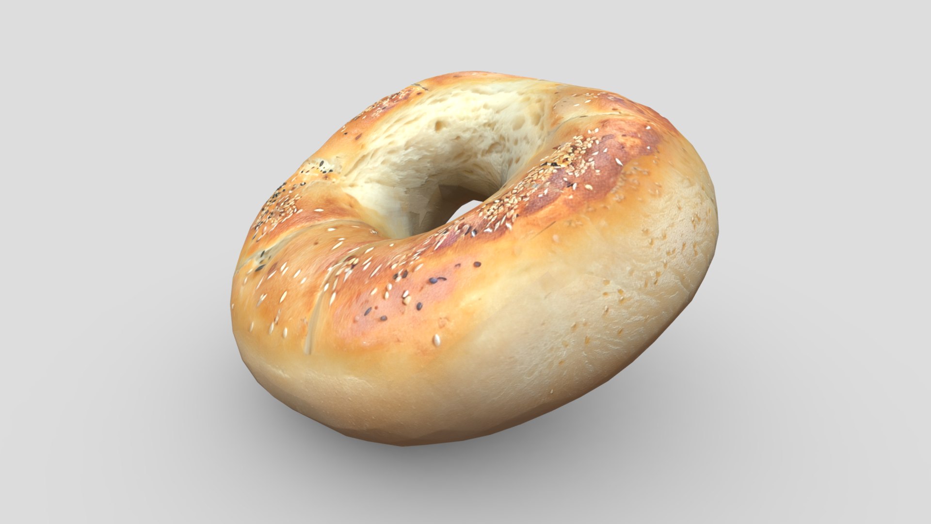 Bagel 3D Model - TurboSquid 2244068