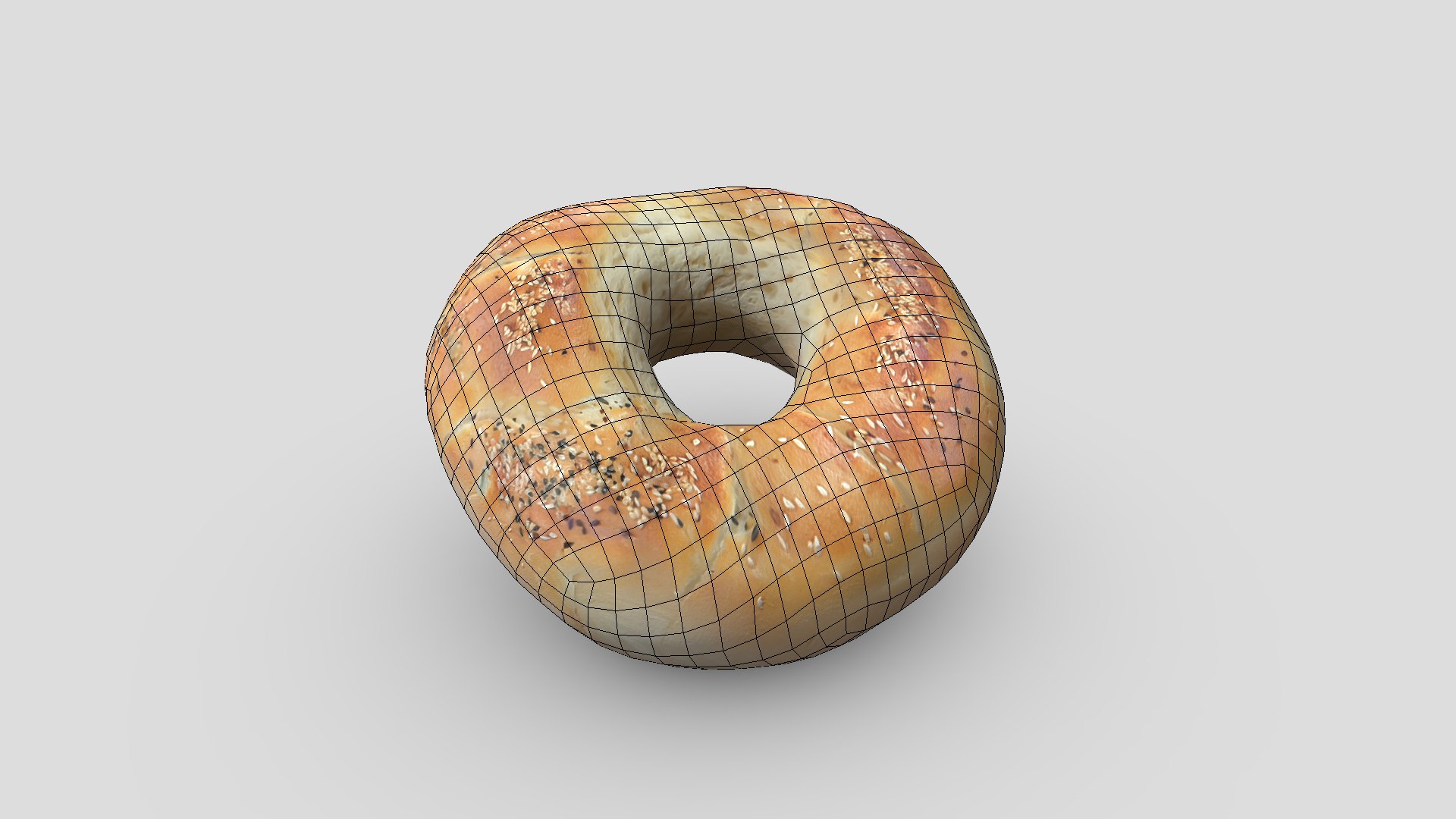 Bagel 3D Model - TurboSquid 2244068