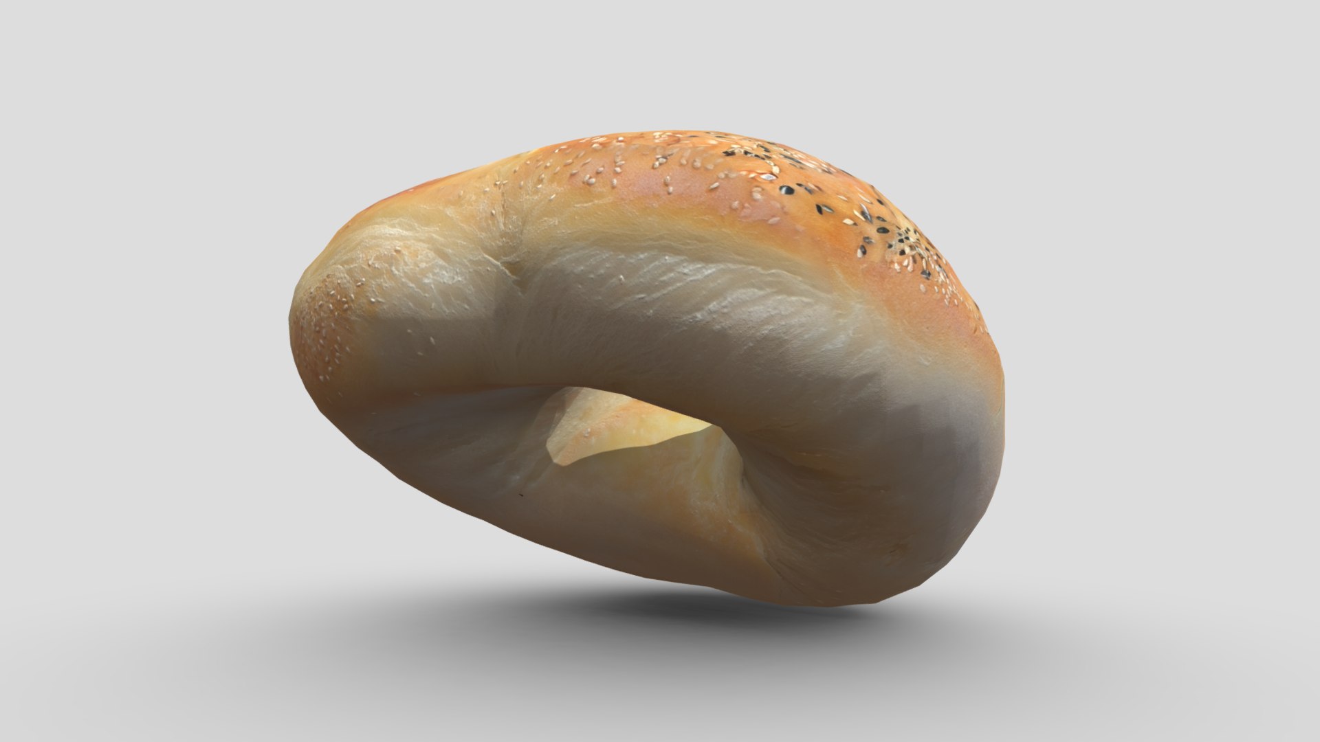 Bagel 3D Model - TurboSquid 2244068