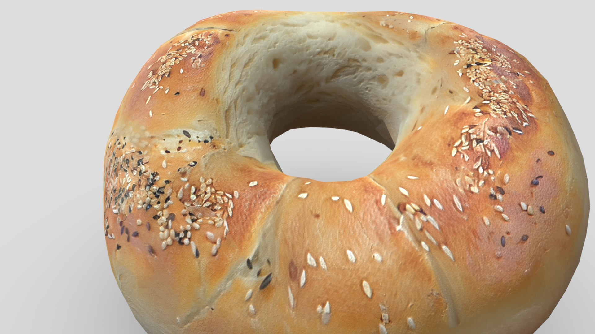 Bagel 3D Model - TurboSquid 2244068