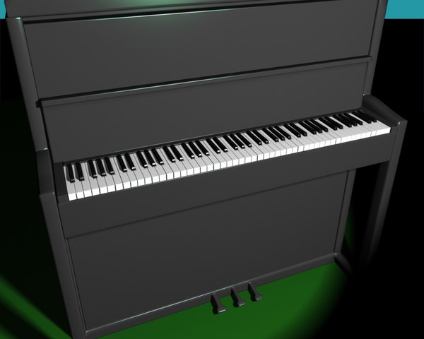 3d basic piano