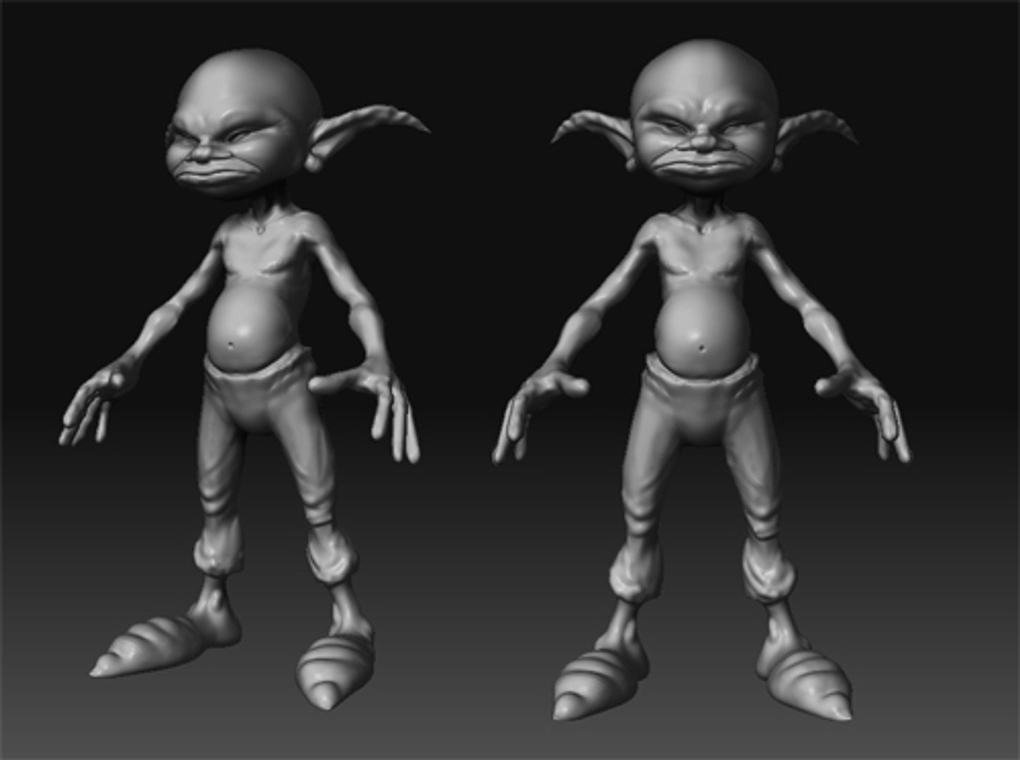 3d Model Pixie Body