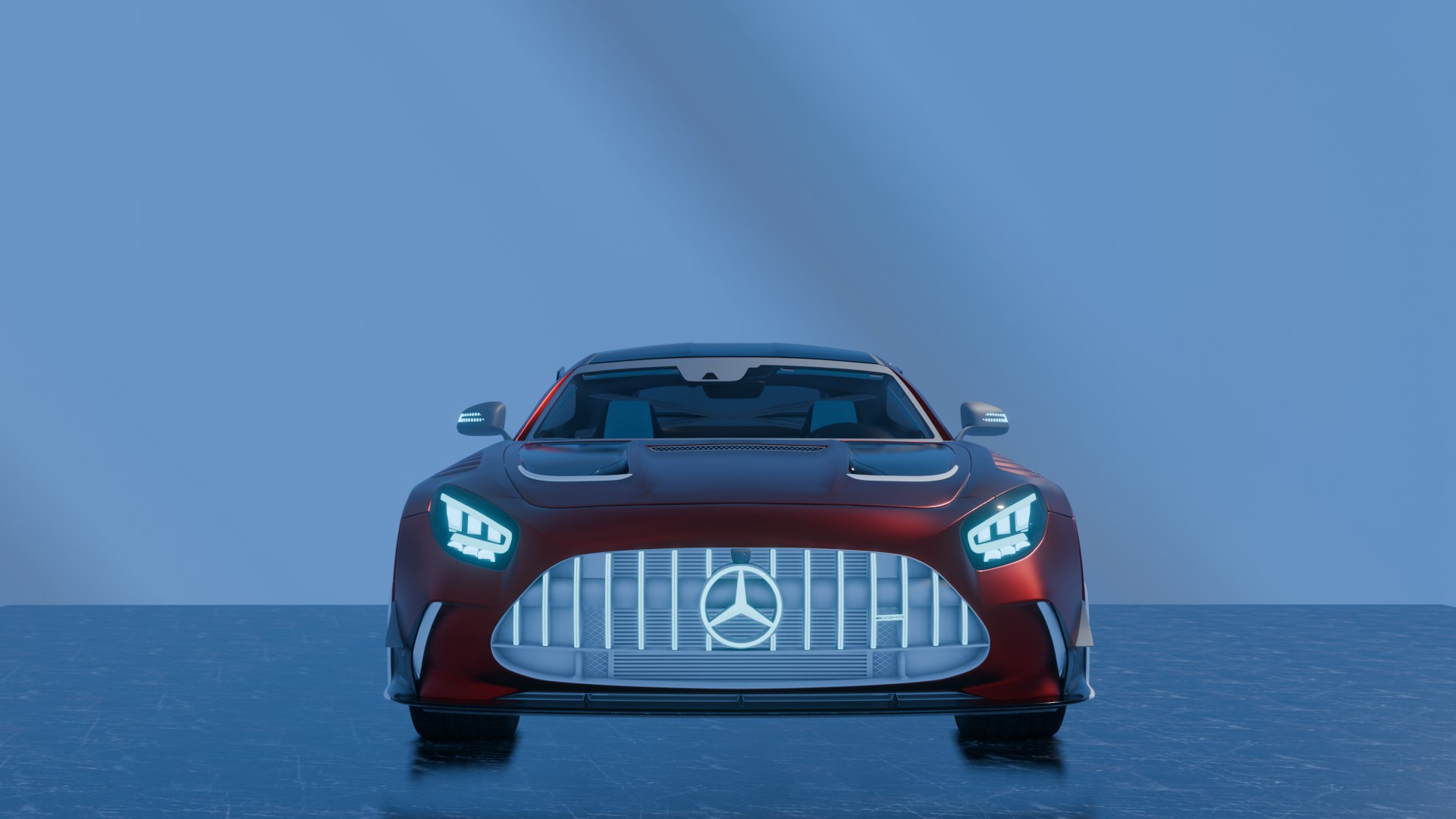 3D Car Mercedes GTX Model - TurboSquid 2235660