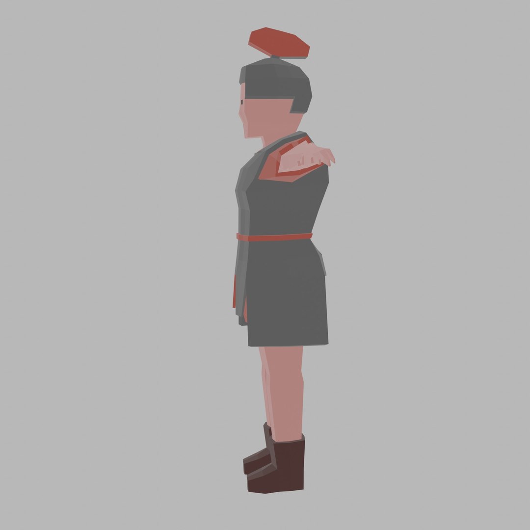 3D Low Poly Roman Soldier Knight Rigged 4 - TurboSquid 2165674