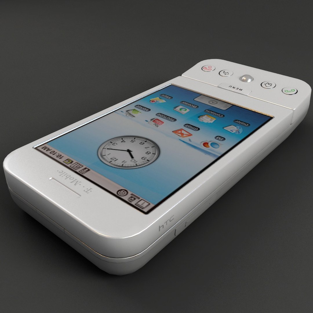 Google Phone T-mobile G1 3d Model