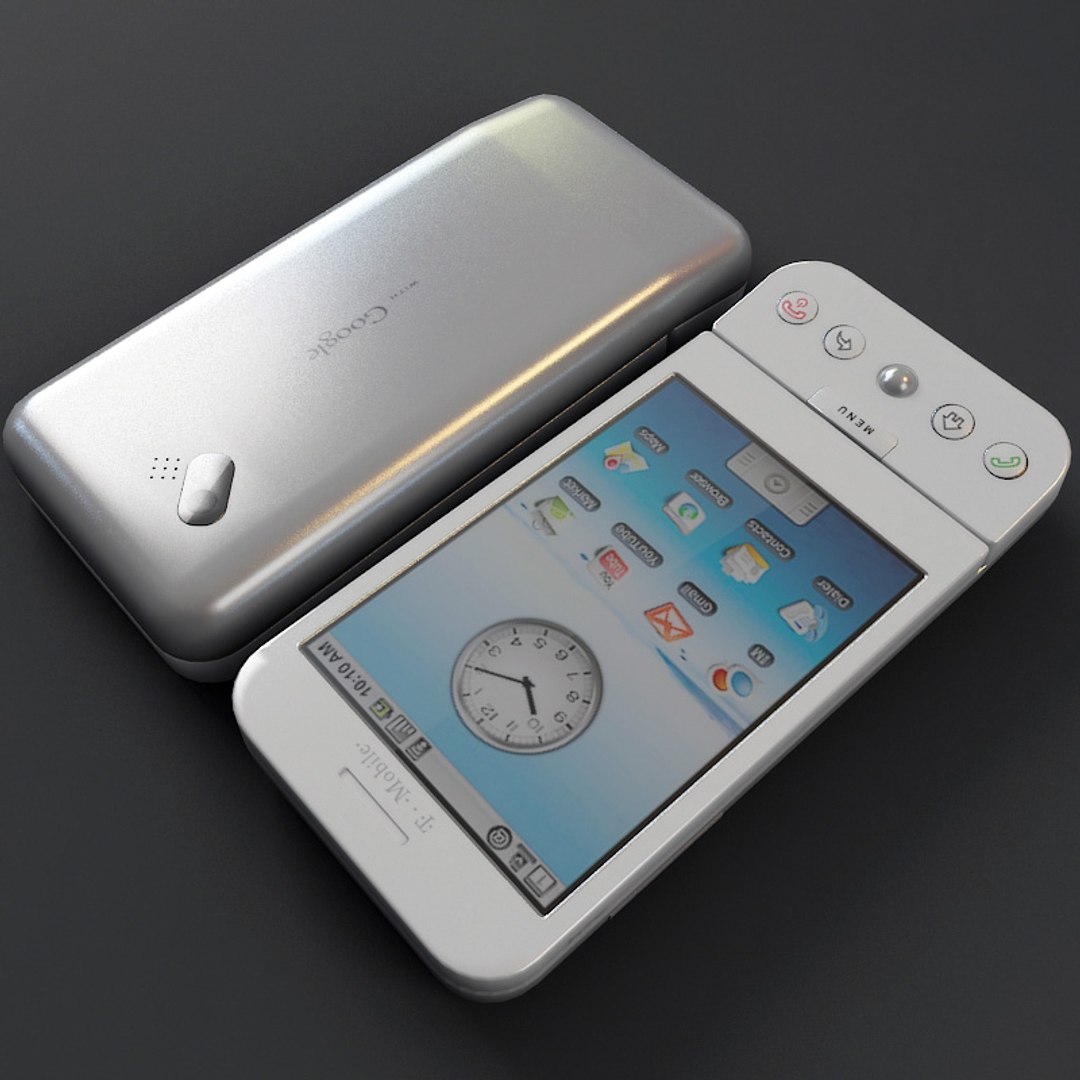 Google Phone T-mobile G1 3d Model