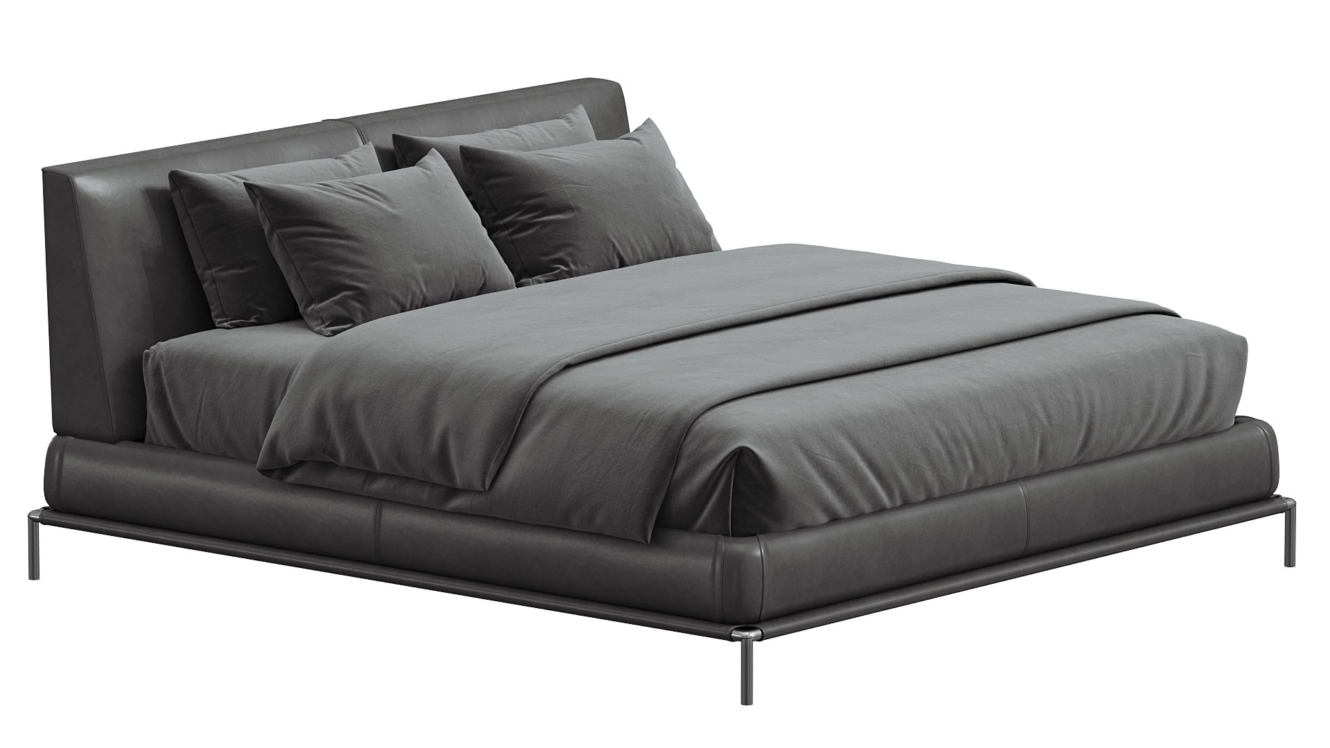 3D Icon Bed FLOU DESIGN CARLO COLOMBO - TurboSquid 2187267