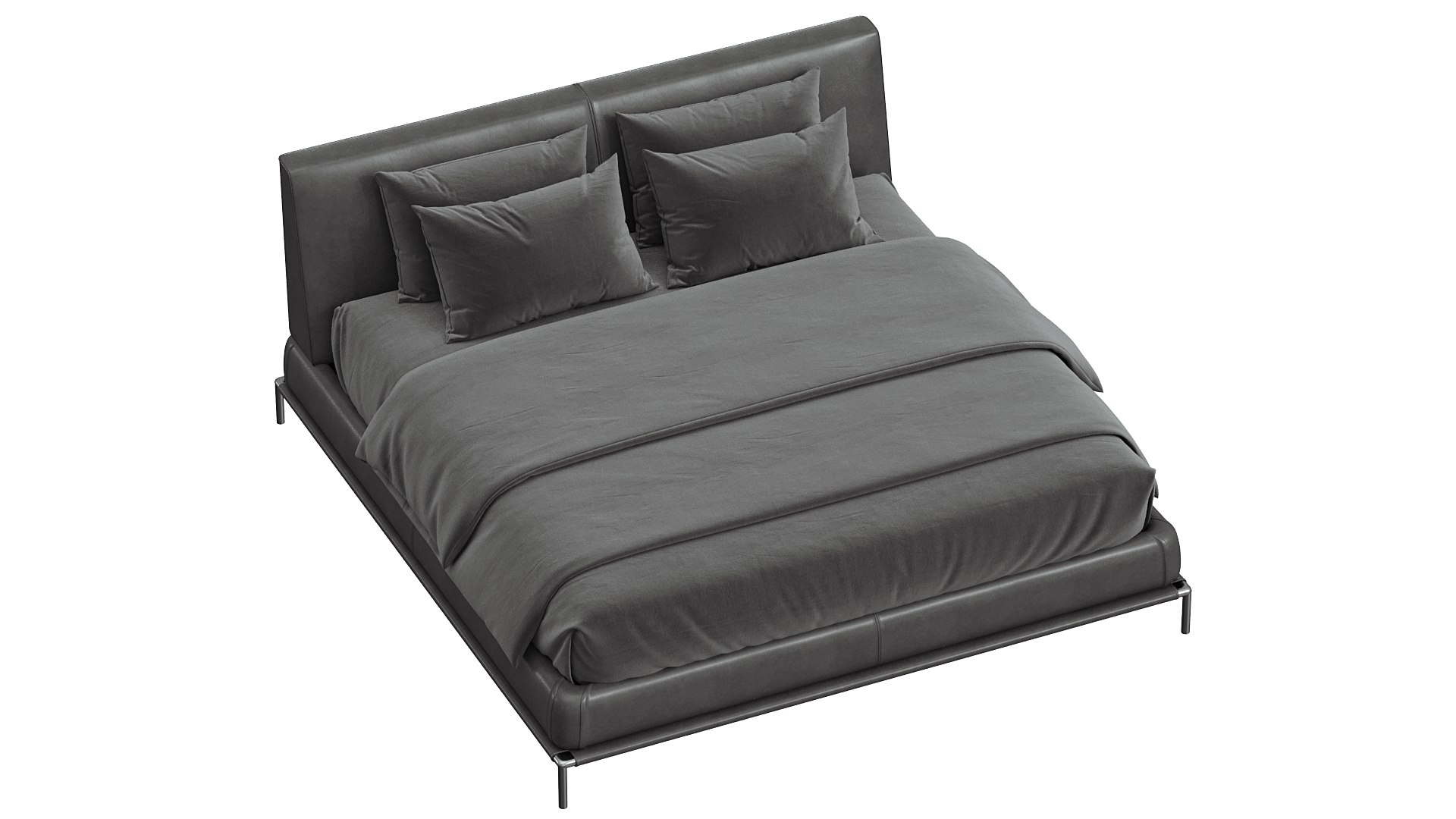 3D Icon Bed FLOU DESIGN CARLO COLOMBO - TurboSquid 2187267