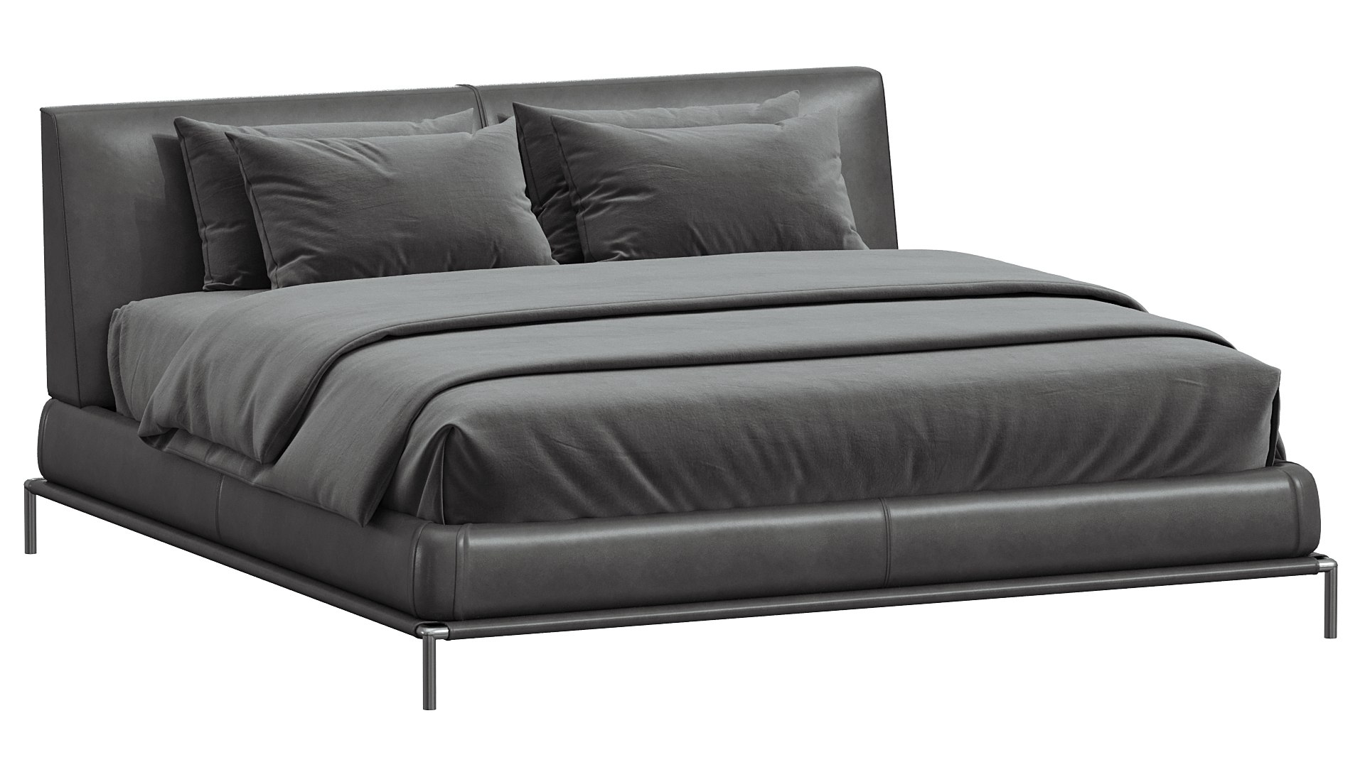3D Icon Bed FLOU DESIGN CARLO COLOMBO - TurboSquid 2187267