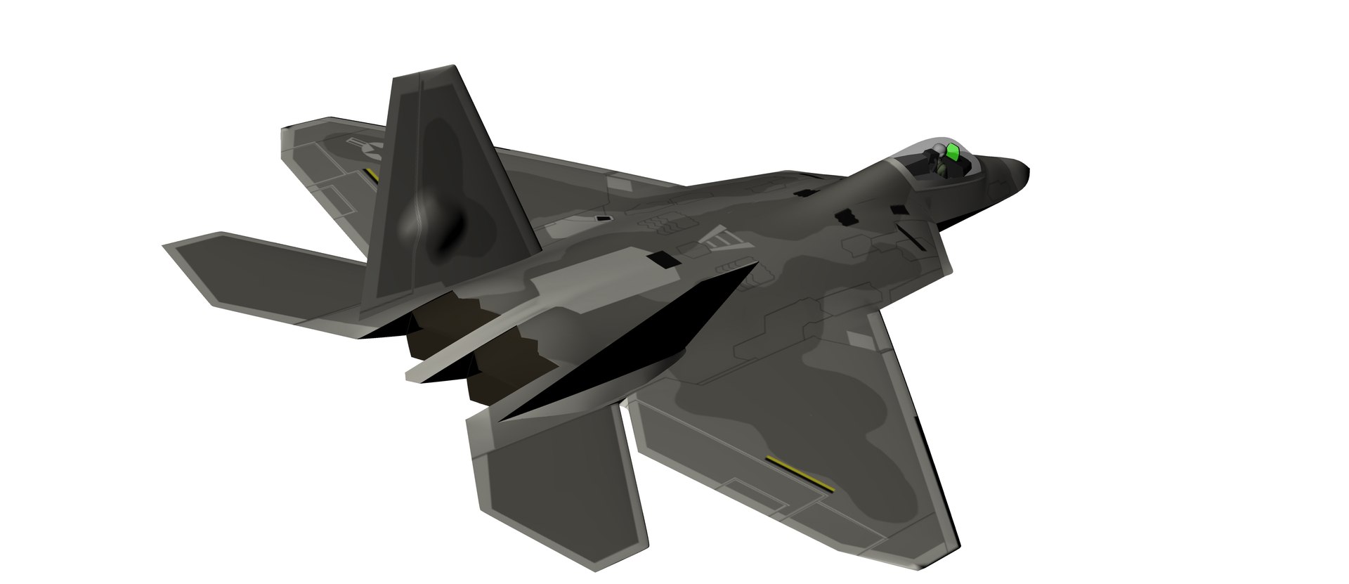 Air Fighter 3D Model - TurboSquid 1432815