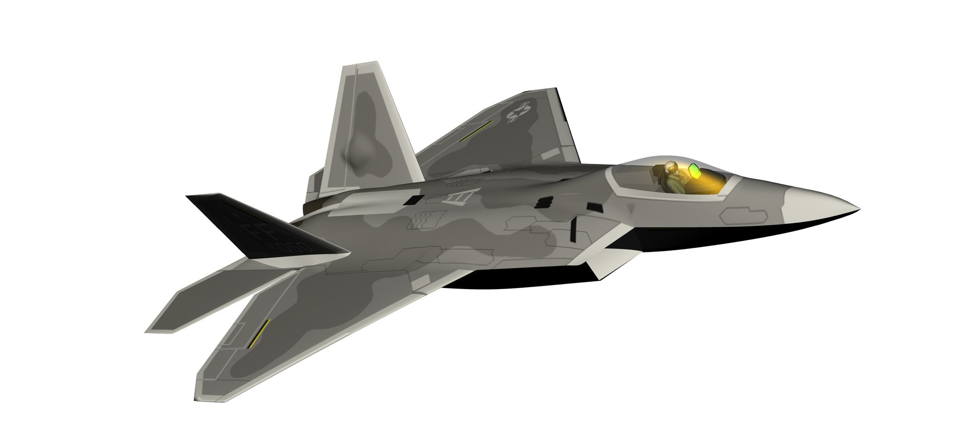 Air Fighter 3D Model - TurboSquid 1432815