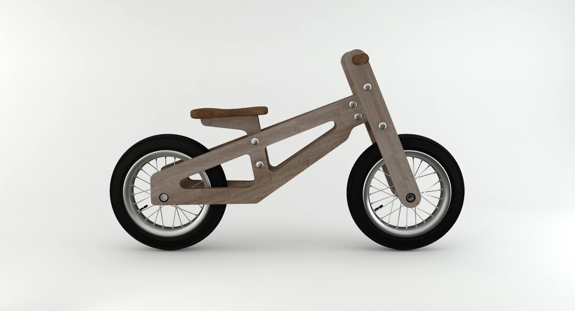 balance bike 3d model