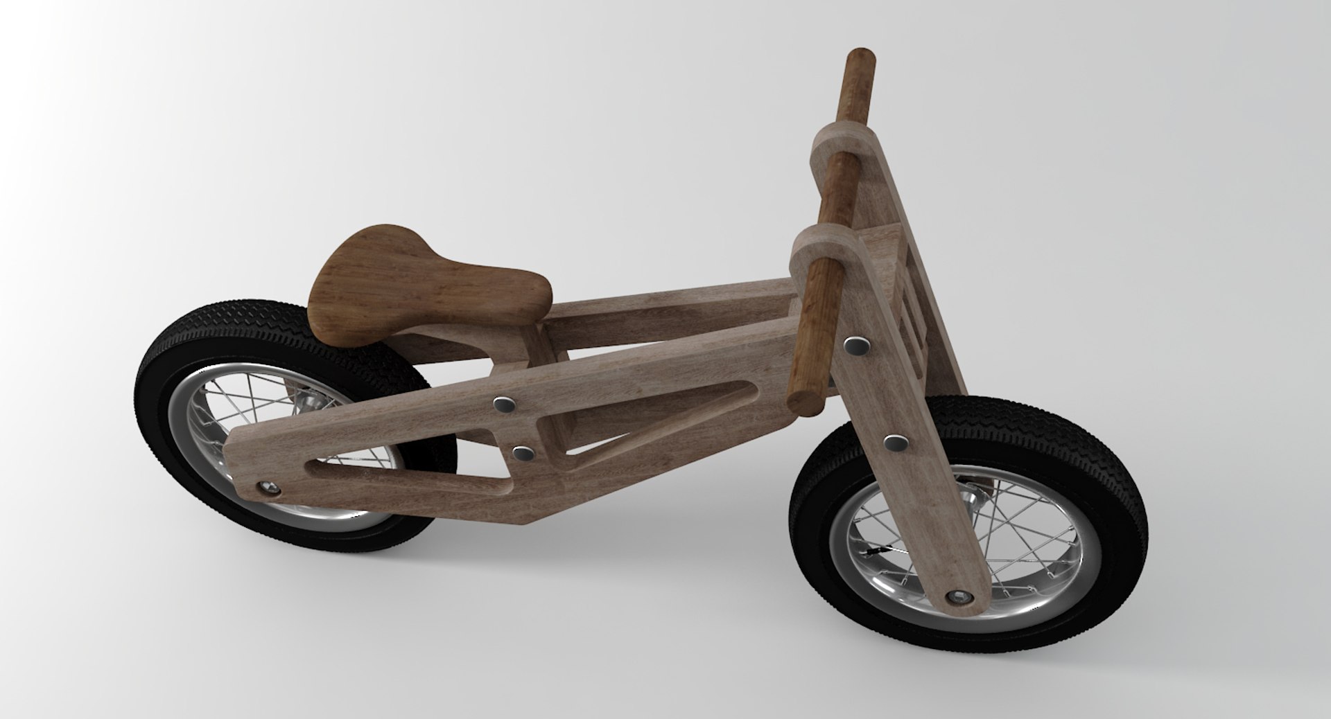 balance bike 3d model